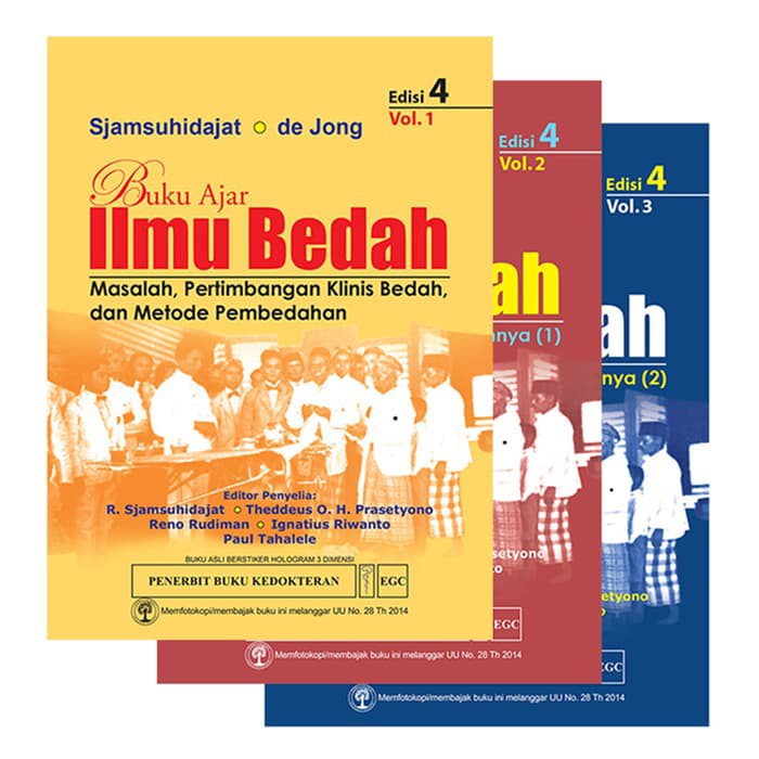 Jual EGC Buku Ajar Ilmu Bedah Edisi 4 (Set) | Shopee Indonesia