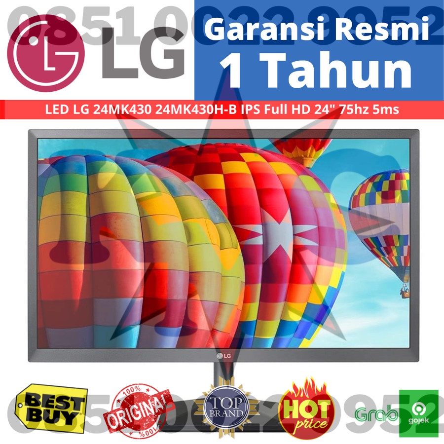 Jual MONITOR LED LG 24MK430 24MK430H 24 INCH FULL HD FREESYNC 75Hz IPS ...