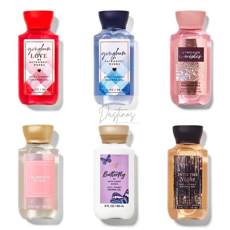 Jual Bath And Body Works Shower Gel Travel Size 88ml Shopee Indonesia