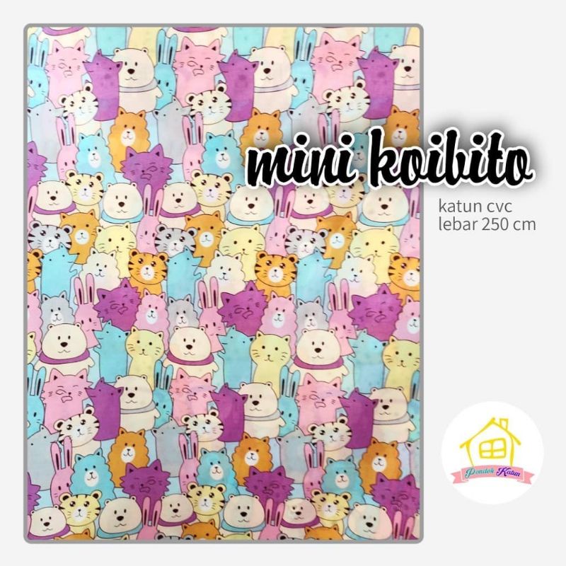 Jual KAIN KATUN MINI KOIBITO | Shopee Indonesia