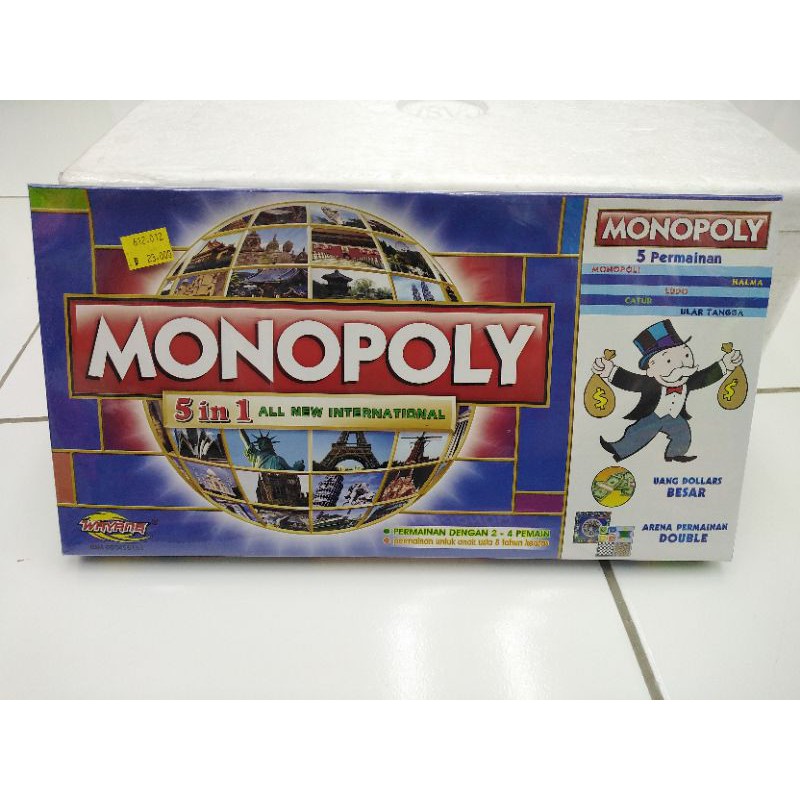 Jual Mainan Monopoly 5 in 1, 4 in 1 | Shopee Indonesia