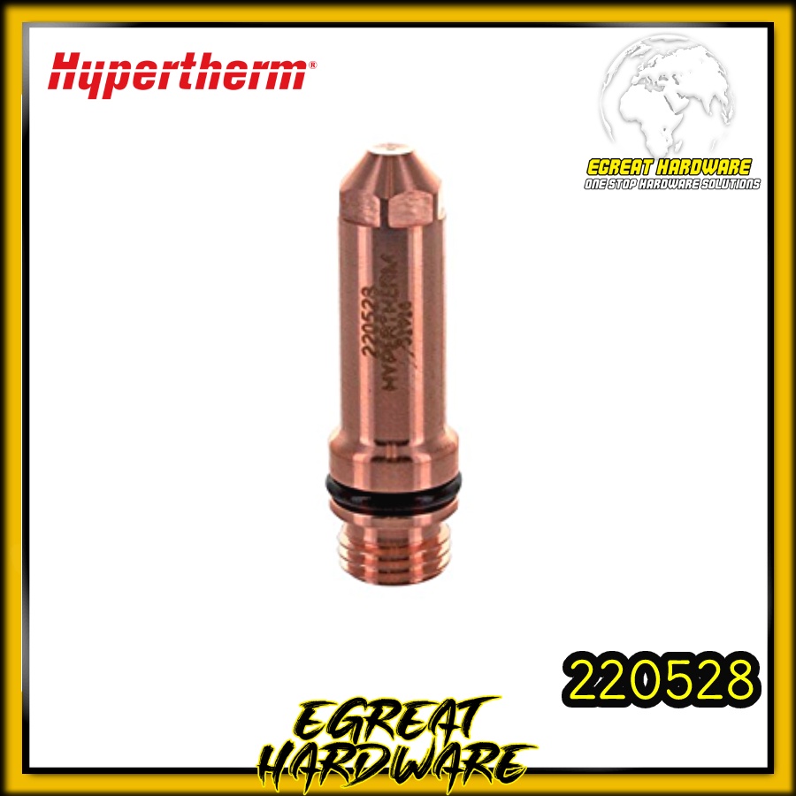 Jual Electrode Hypertherm 220528 50 Amp HSD130 HyPro2000 MAXPRO2000 Plasma | Shopee Indonesia