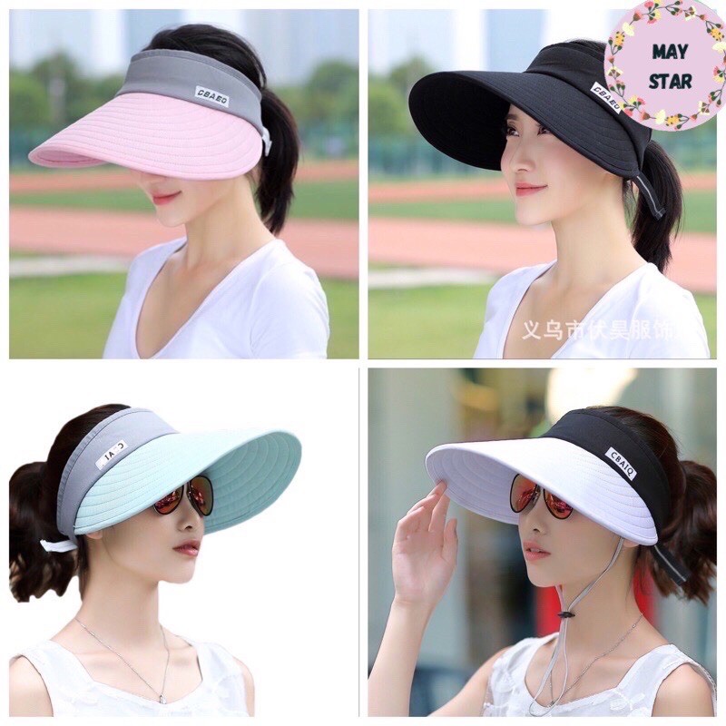 Jual MAY STAR Topi Golf lipat Caddy Import Anti UV Sun Visor Hat S8 ...
