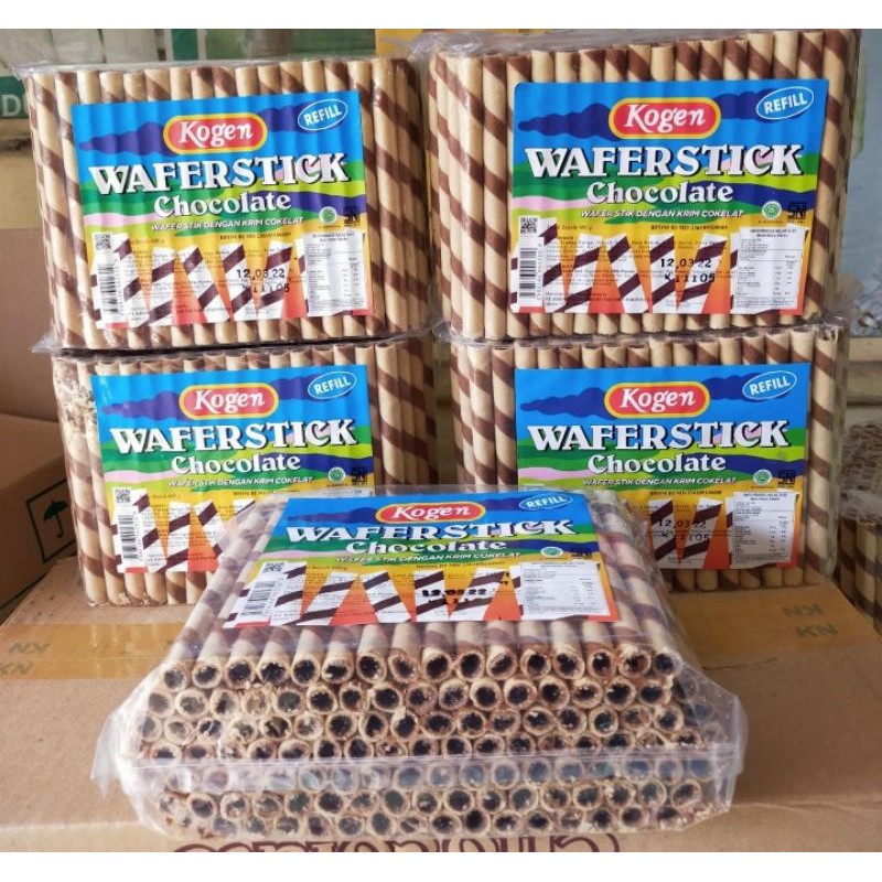 Jual ASTOR KOGEN WAFER STICK CHOCOLATE REFILL 600gr | Shopee Indonesia
