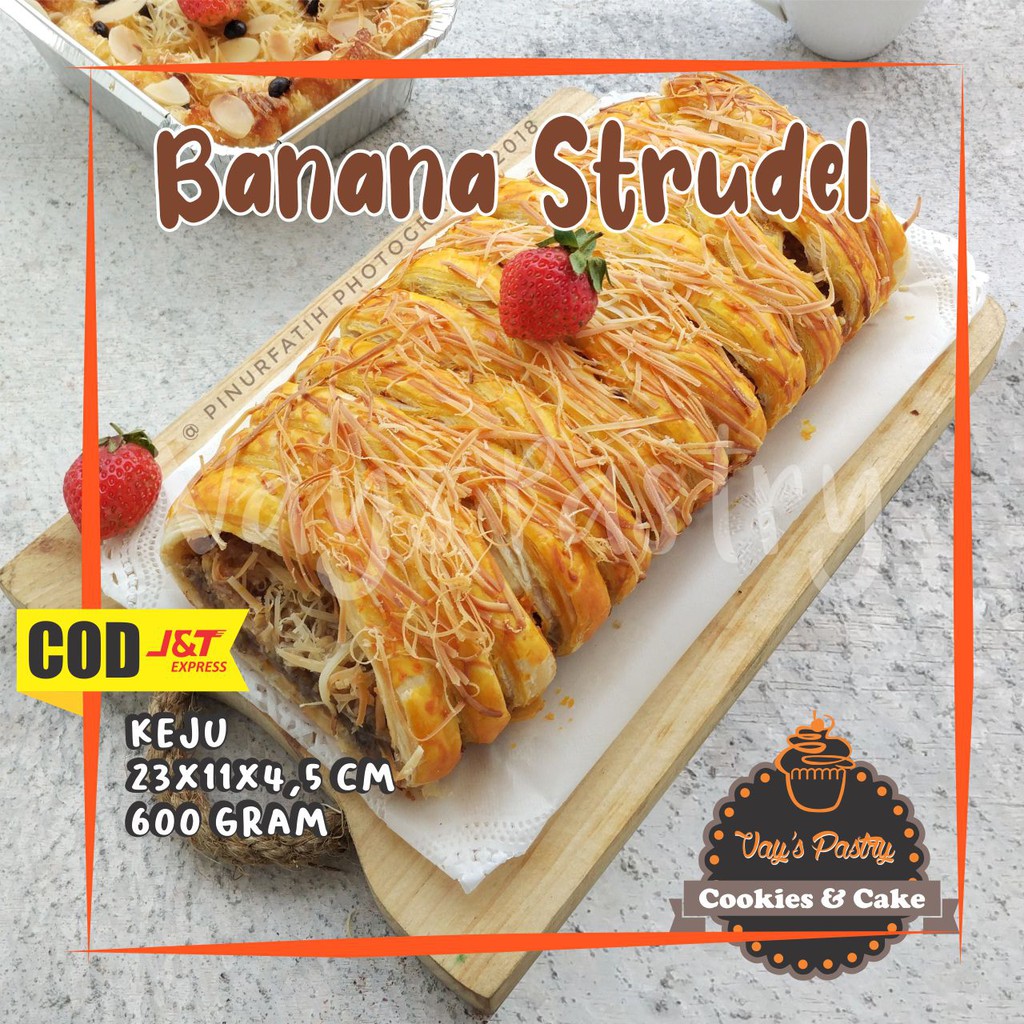 Jual Banana Strudel Bandung Strudel Pisang Keju Strudel Pisang Strudel ...