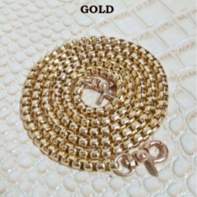 Jual Tali Tas Rantai Besi Strap Ada Pengaitnya/Tali Rantai Tas Slempang ...