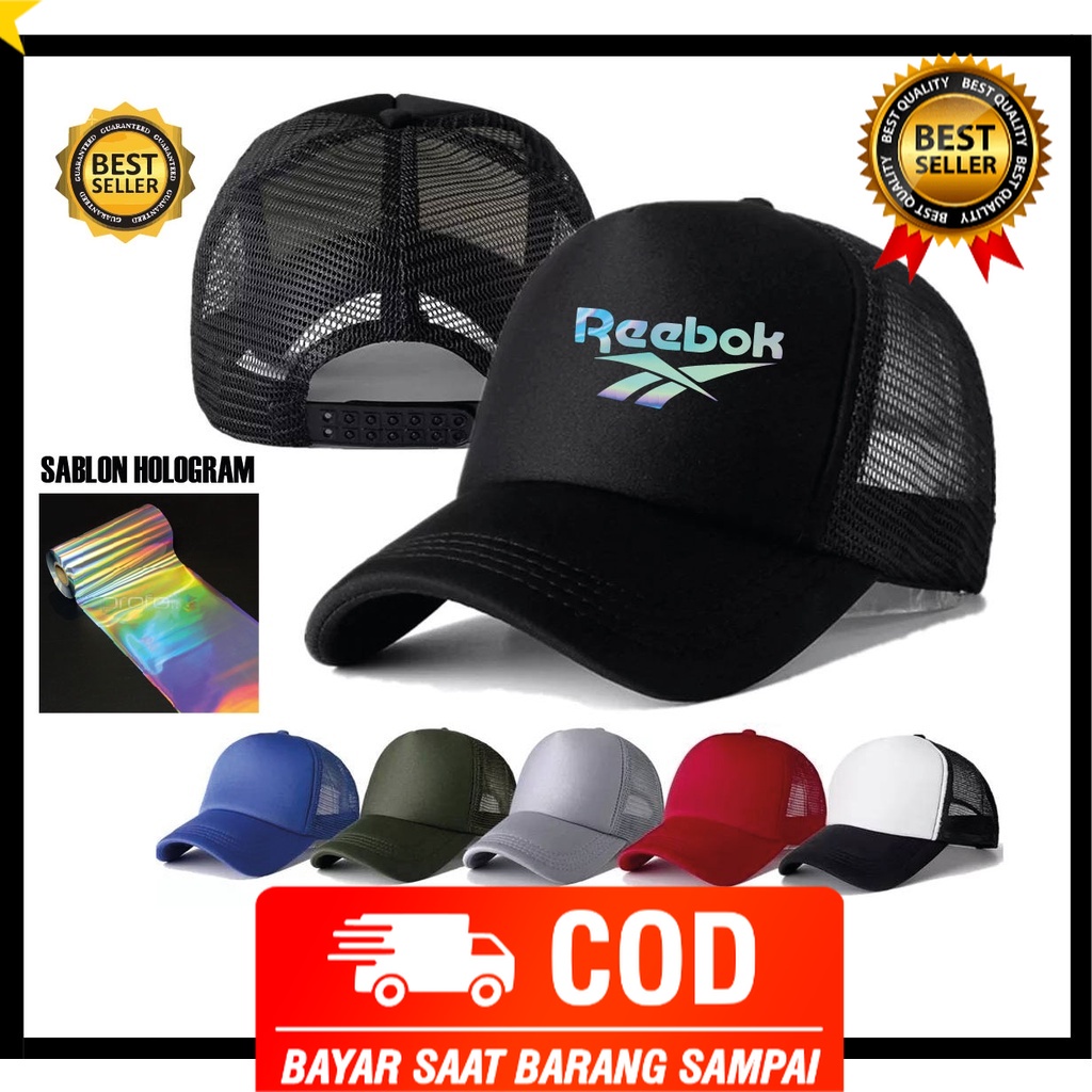 Jual TOPI JARING TRUCKER /TOPI HOLOGRAM / TOPI TRUCKER JARING | Shopee ...