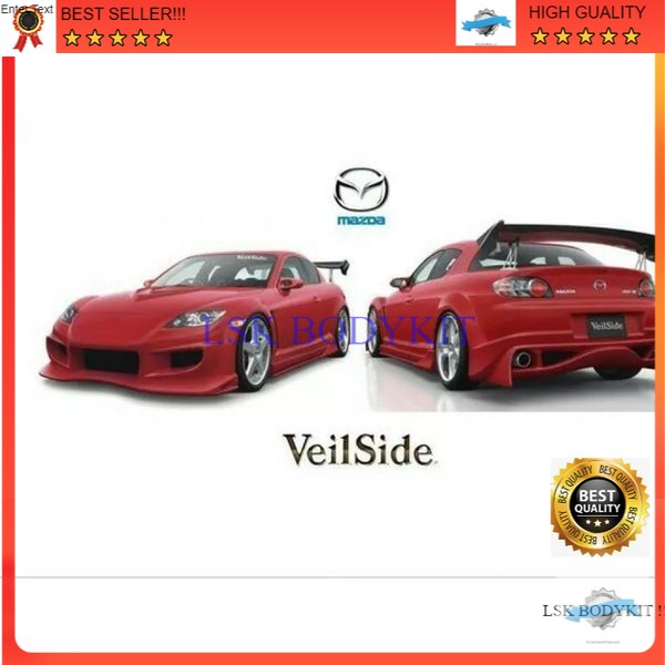 Jual BODYKIT mazda RX8 veilside . BODY KIT BODIKIT GRADE-A tebal-kuat ...