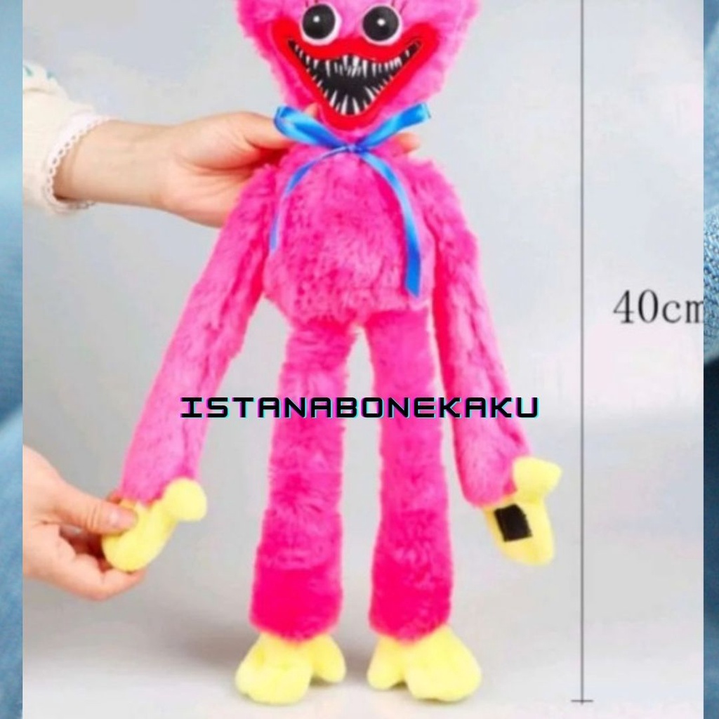 Jual Boneka Huggy Wuggy ( Hagi Wagi ) 40 cm Stuffed Plus Game Poppy ...