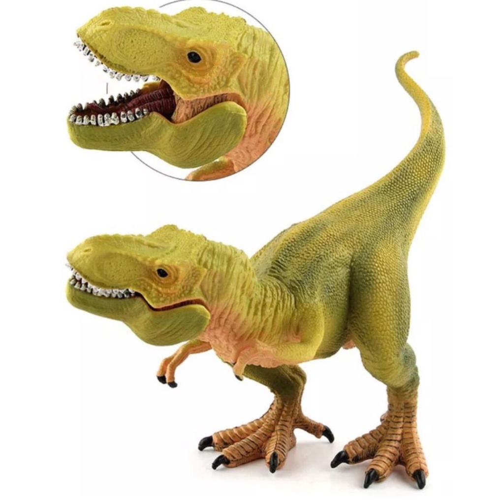 Jual Dinosaurus GREEN T-REX Mainan Anak Action Figure Dinosaurus ...