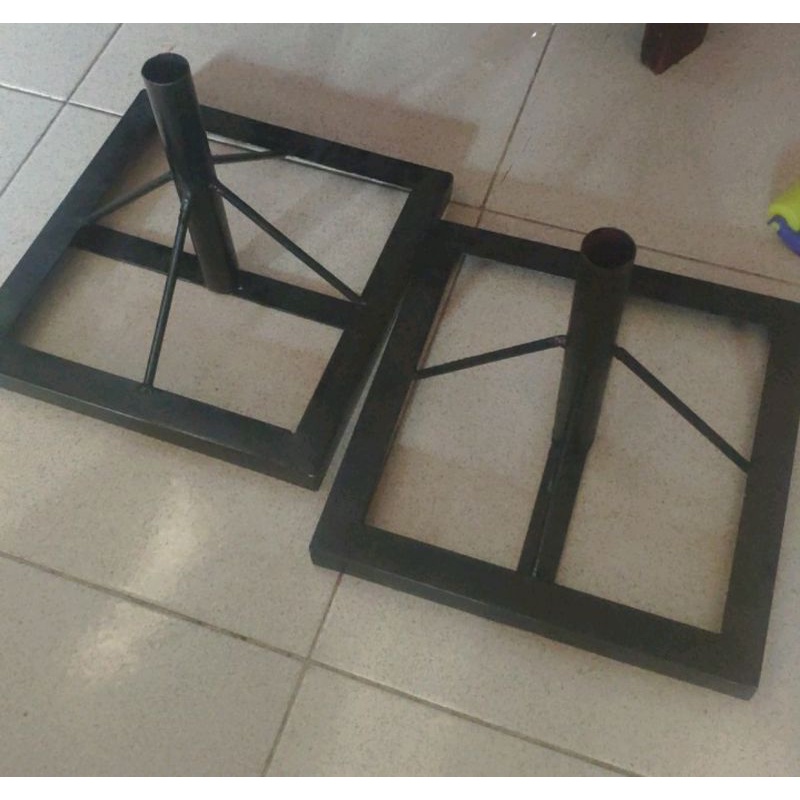 Jual kaki stand sepasang atau kaki tiang backdrop terbuat dari besi ...