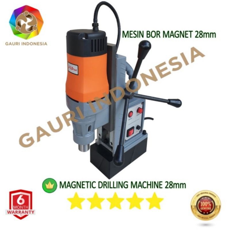 Jual MESIN BOR | MESIN BOR MAGNET 28mm | JLD | MAGNETIC DRILLING ...
