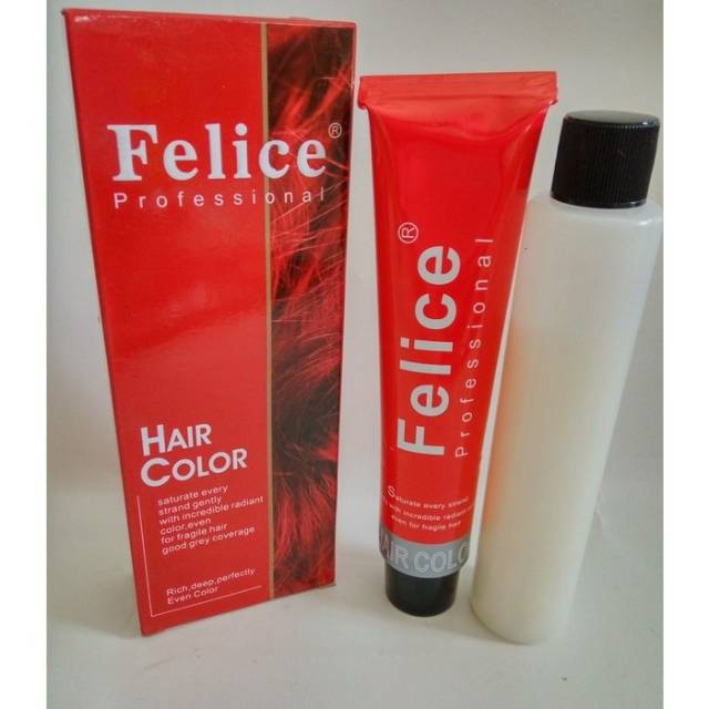 Jual FELICE Professional Hair Color Cat Rambut 60ML | Shopee Indonesia