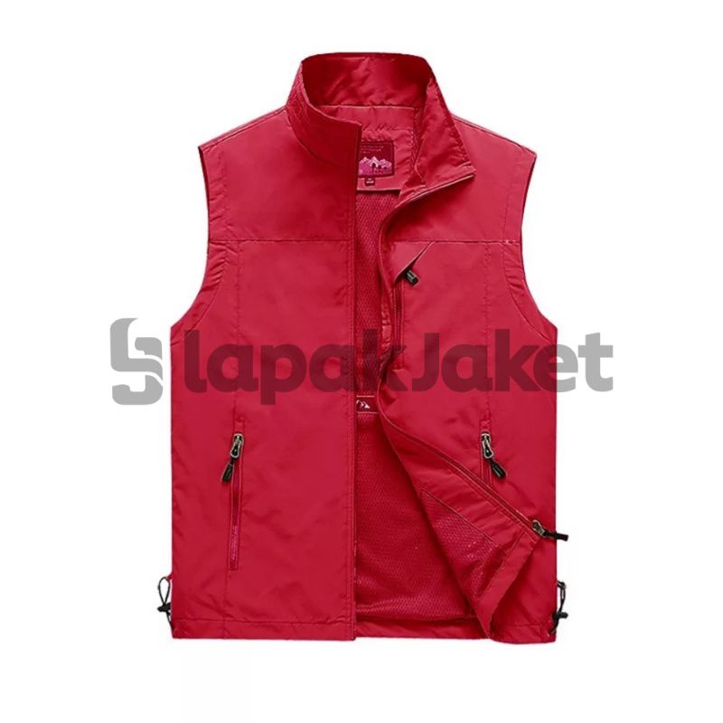 Jual rompi outdoor / rompi pria hiking / rompi lapangan / rompi ...