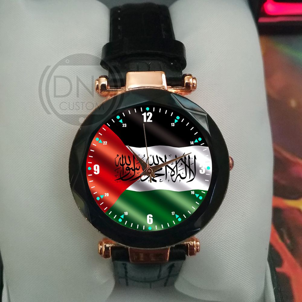 Jual Jam Tangan Custom Islami Tauhid Palestina Gokil | Shopee Indonesia