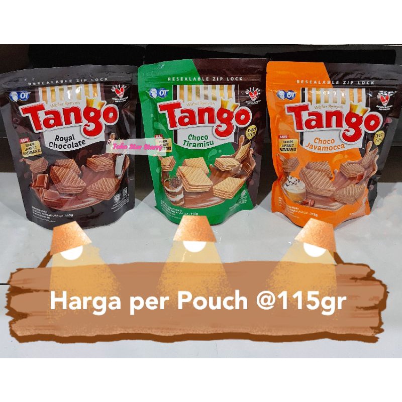 Jual [Per Pouch] Tango Wafer Choco Series Choco Tiramisu Rasa Coklat ...