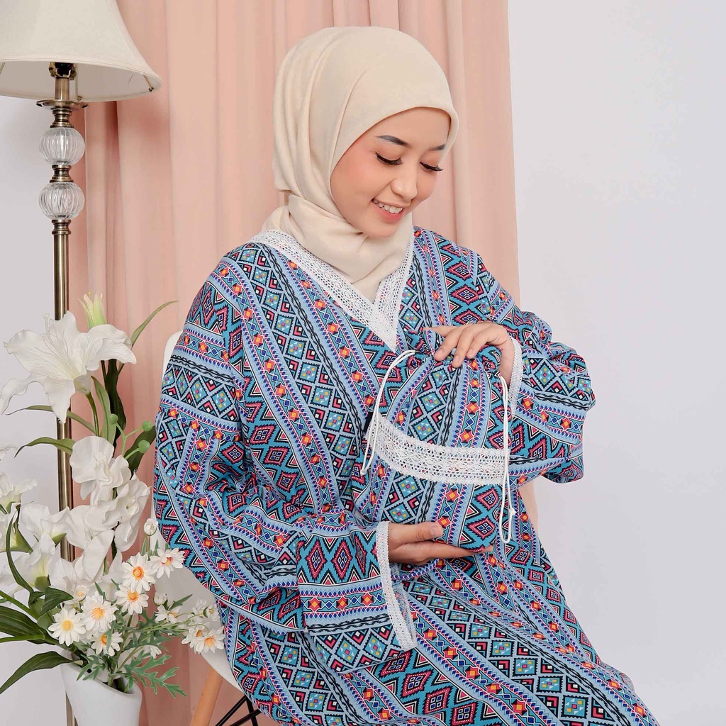 Jual ASPUT - Aztec Mukena Abaya Turki Motif | Shopee Indonesia