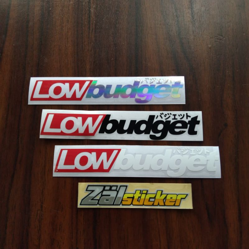 Jual STICKER CUTTING LOWBUDGET 15 X 3 | Shopee Indonesia
