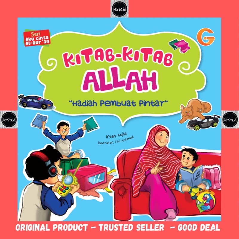 Jual Kitab-Kitab Allah (seri aku cinta Al Quran) Gema insani kids buku ...