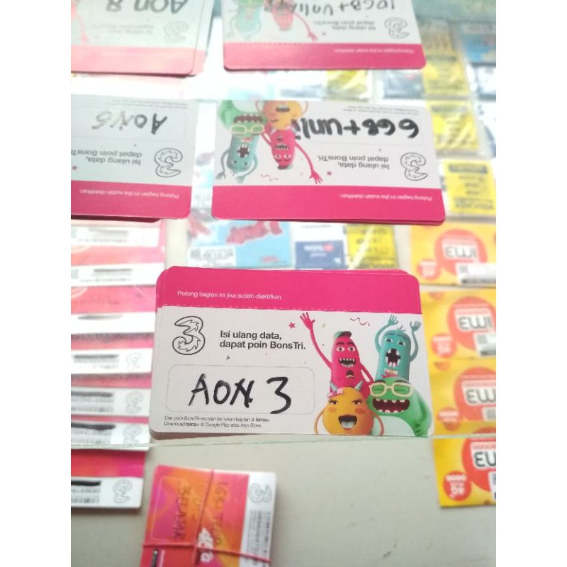 Jual voucher Three AON 3gb | Shopee Indonesia