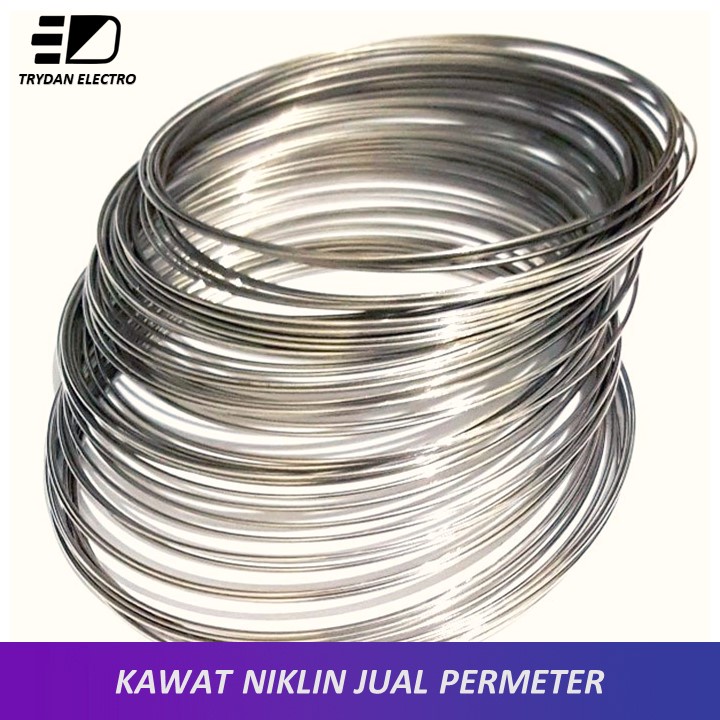 Jual Kawat Pemanas Niklin Bulat (diameter 0,8 - 3.0) | harga per meter ...