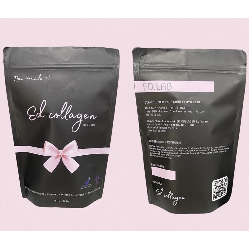 Jual ED LAB - COLLAGEN VANILA | Shopee Indonesia