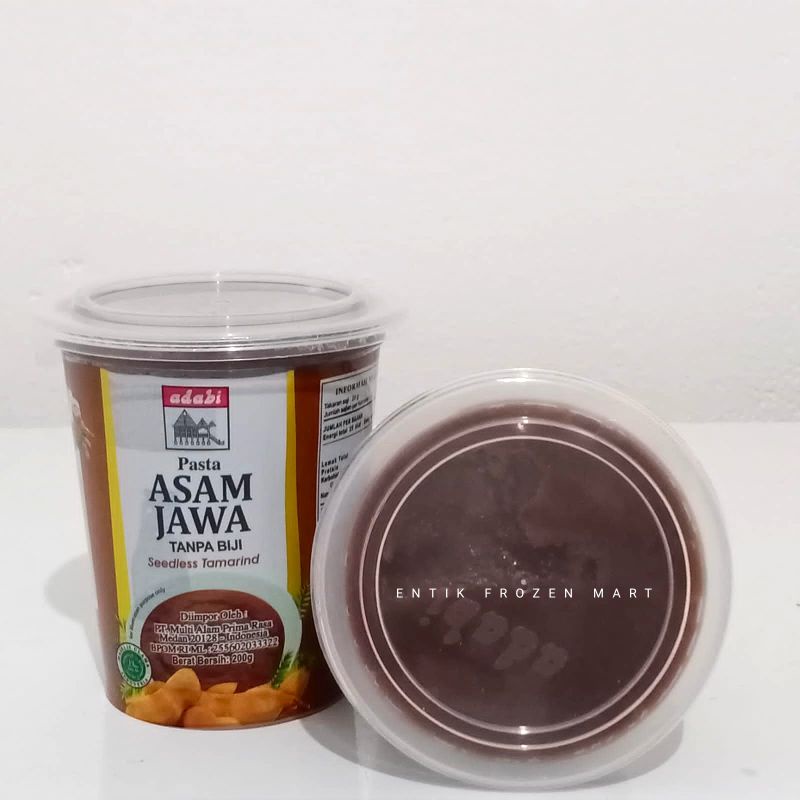 Jual Adabi Asam Jawa Tanpa Biji / Seedless Tamarind 200gr | Shopee Indonesia