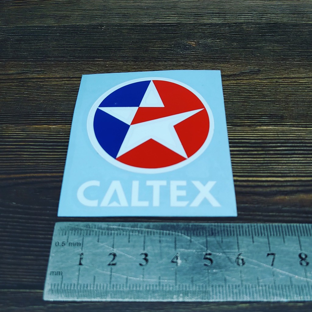 Jual Cutting Sticker CALTEX 5CM | Shopee Indonesia