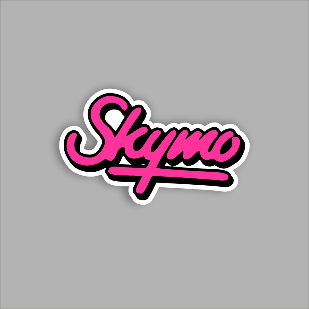 Jual Stiker brand stiker distro skymo bahan graftac anti air | Shopee ...