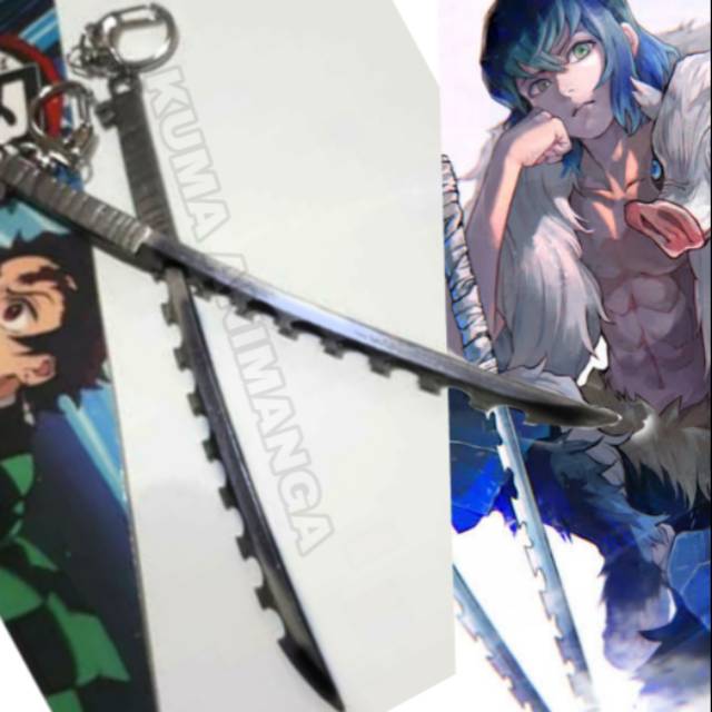 Jual Gantungan kunci pedang inosuke kimetsu no yaiba kny demon slayer ...