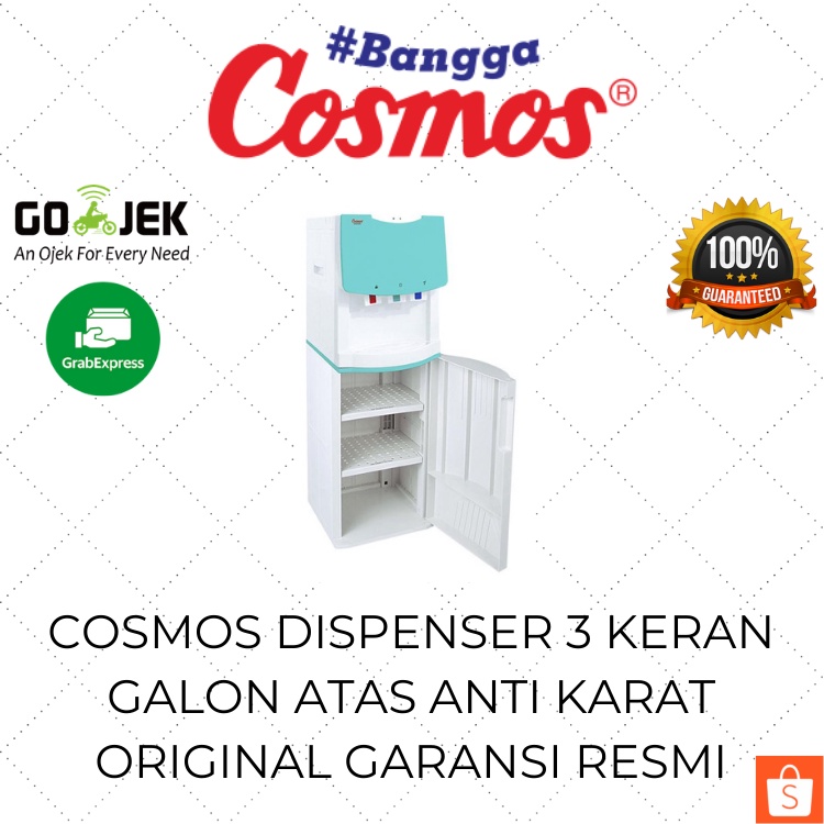 Jual Cosmos Dispenser Air Minum 3 Keran 3in1 CWD 5603 / Dispenser Galon ...