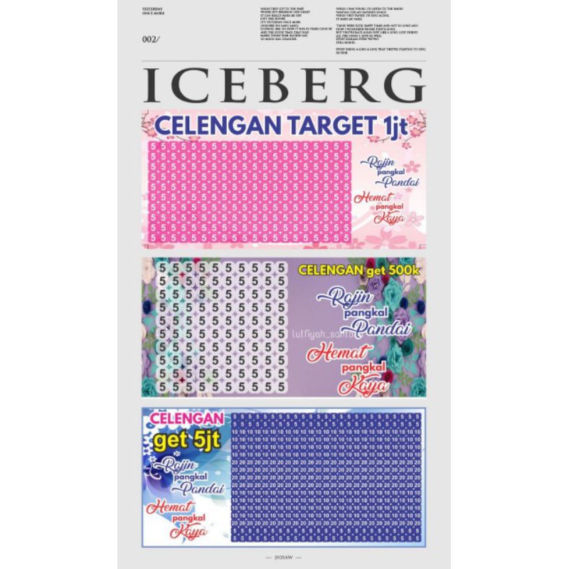 Jual STIKER CELENGAN TARGET MURAH BISA REQUEST | Shopee Indonesia