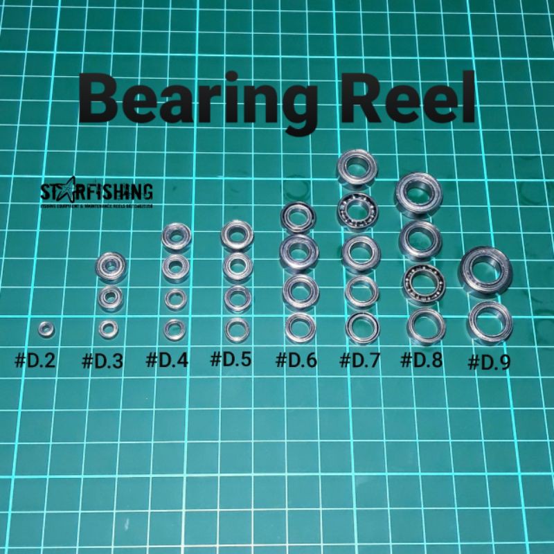Jual Part Bearing Pancing Bait Casting & Spinning Reel | Shopee Indonesia