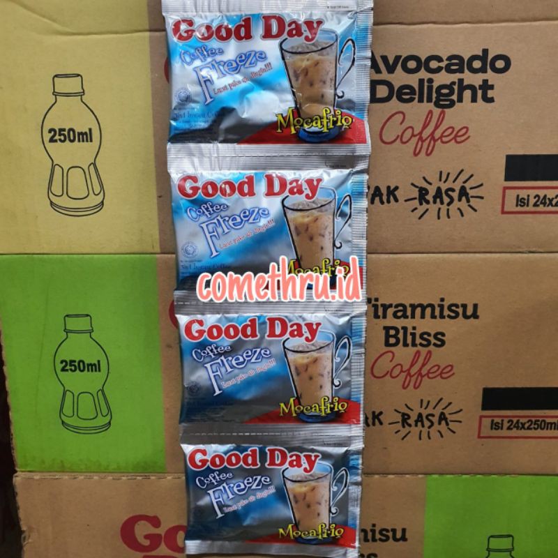 Jual Good Day Freeze 1 renteng / 10 sachet | Shopee Indonesia