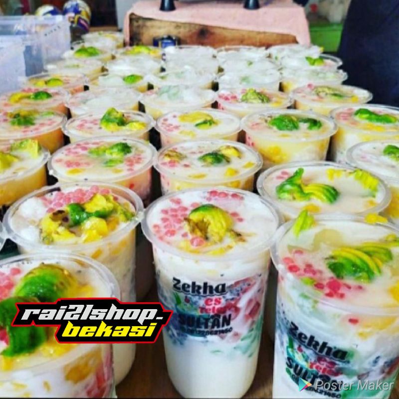 Jual ES TELER SULTAN ZEKHA CUP BESAR | Shopee Indonesia
