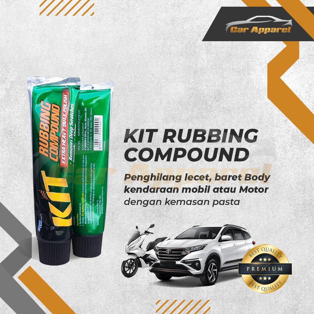 Jual KIT KOMPON PENGHILANG BARET BODY MOBIL / KIT RUBBING COMPOUND 60GR ...