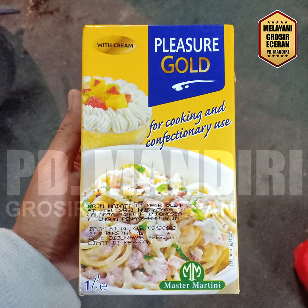 Jual PLEASURE GOLD 1 L COOKING CREAM | Shopee Indonesia