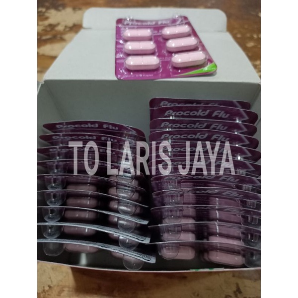 Jual PROCOLD FLU isi 6 kaplet (Demam, Sakit kepala, Hidung Tersumbat ...