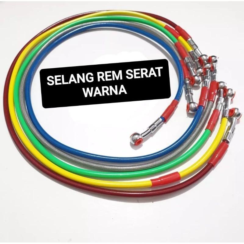 Jual KABEL SELANG REM MOTOR 60CM 95CM 130CM BISA DEPAN DAN BELAKANG ...