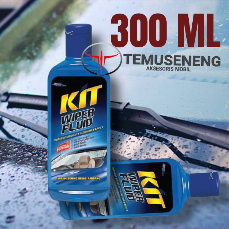 Jual Wiper Fluid Kit 300 Ml Cairan Wiper Mobil Pembersih Kaca Mobil ...