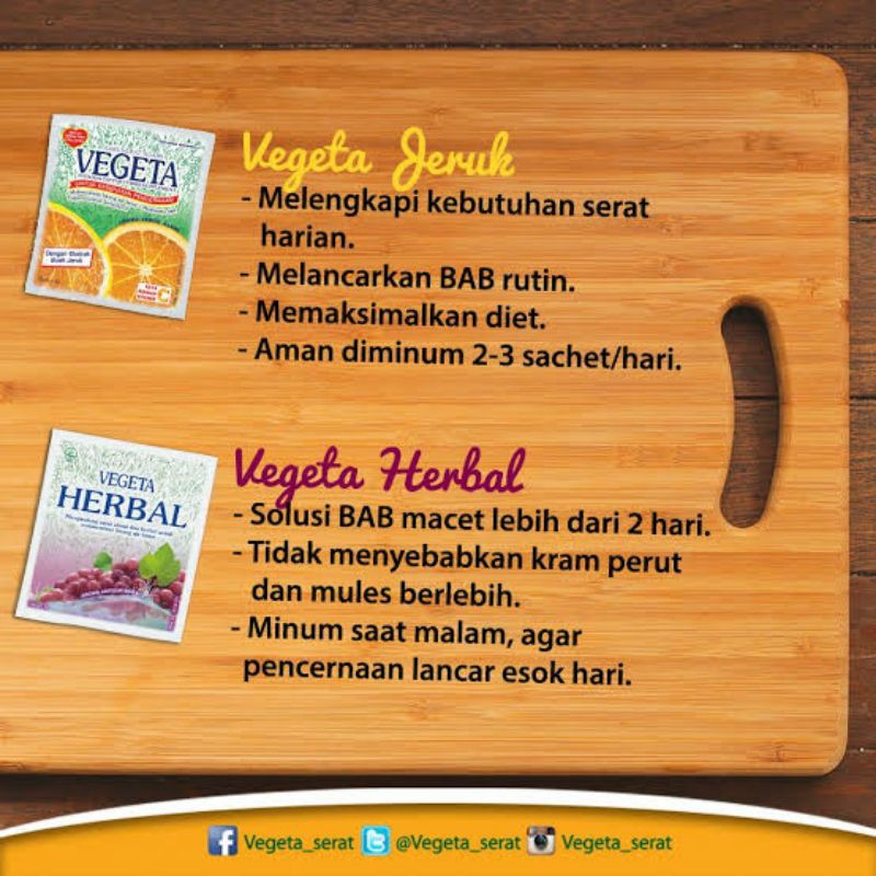 Jual VEGETA Herbal - Scrubber (jeruk) 1Box isi 6 Sachet | Shopee Indonesia
