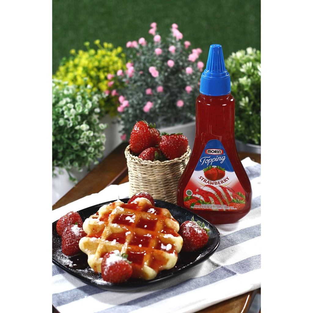 Jual Morin Topping 310gr (Strawberry, Chocolate dan Blueberry) | Shopee ...