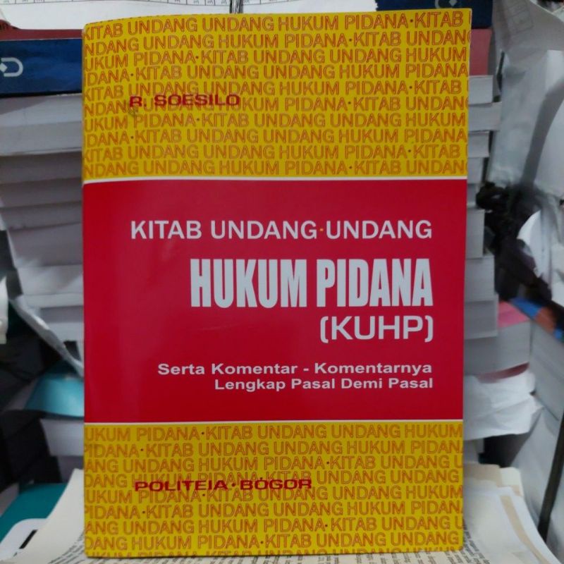 Jual Kitab Undang-Undang Hukum Pidana(KUHP) | Shopee Indonesia