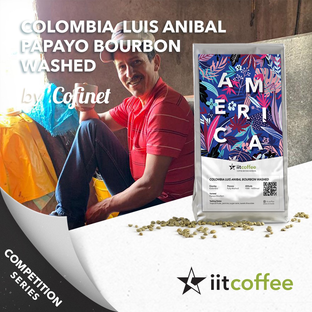 Jual Arabica Green Beans - Colombia Luis Anibal Papayo Bourbon Washed ...