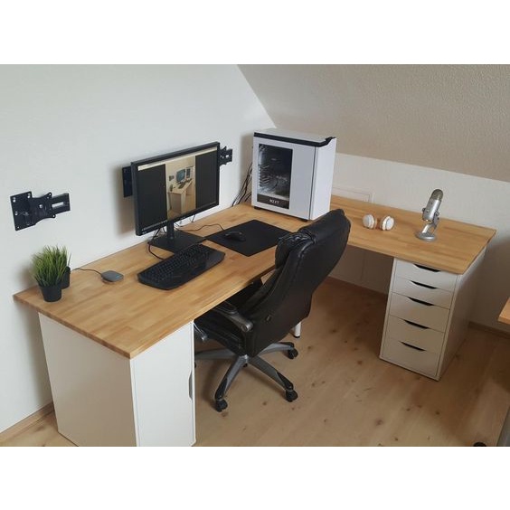 Jual Meja Kerja - Meja Belajar Minimalis Modern 120 cm - Meja Gantung ...