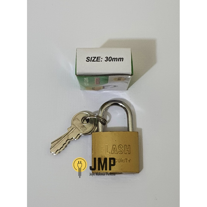 Jual FLASH Gembok Kuning 30mm | Shopee Indonesia