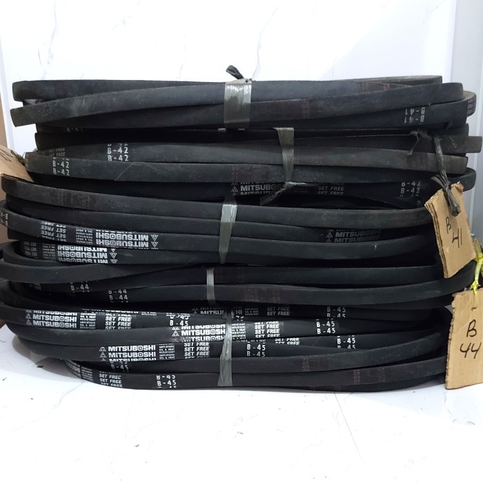 Jual v belt, vanbelt,fanbel,bet mitsuboshi B41,B42,B43,B44,B45 | Shopee Indonesia