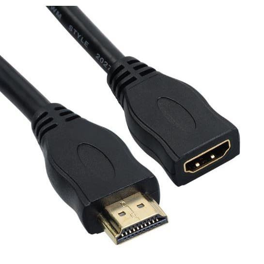 Jual Kable Extension HDMI Male To HDMI Female / HDMI M To HDMI F ...