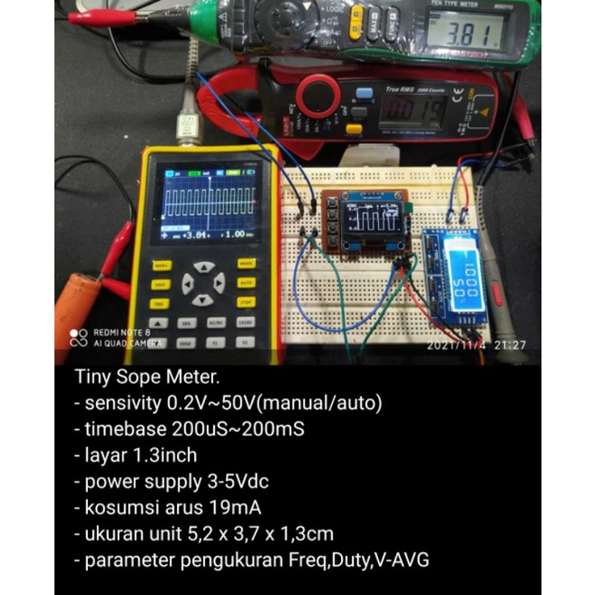 Jual Mini DSO Oscilloscope Digital Portable | Shopee Indonesia