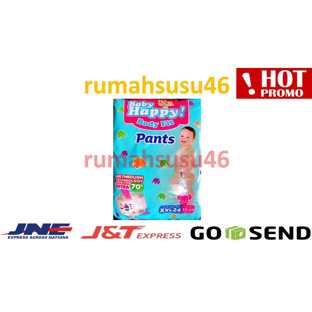 Jual Baby Happy Diaper Pants S38 / M32 / L28 / XL26 / XXL24 | Shopee Indonesia